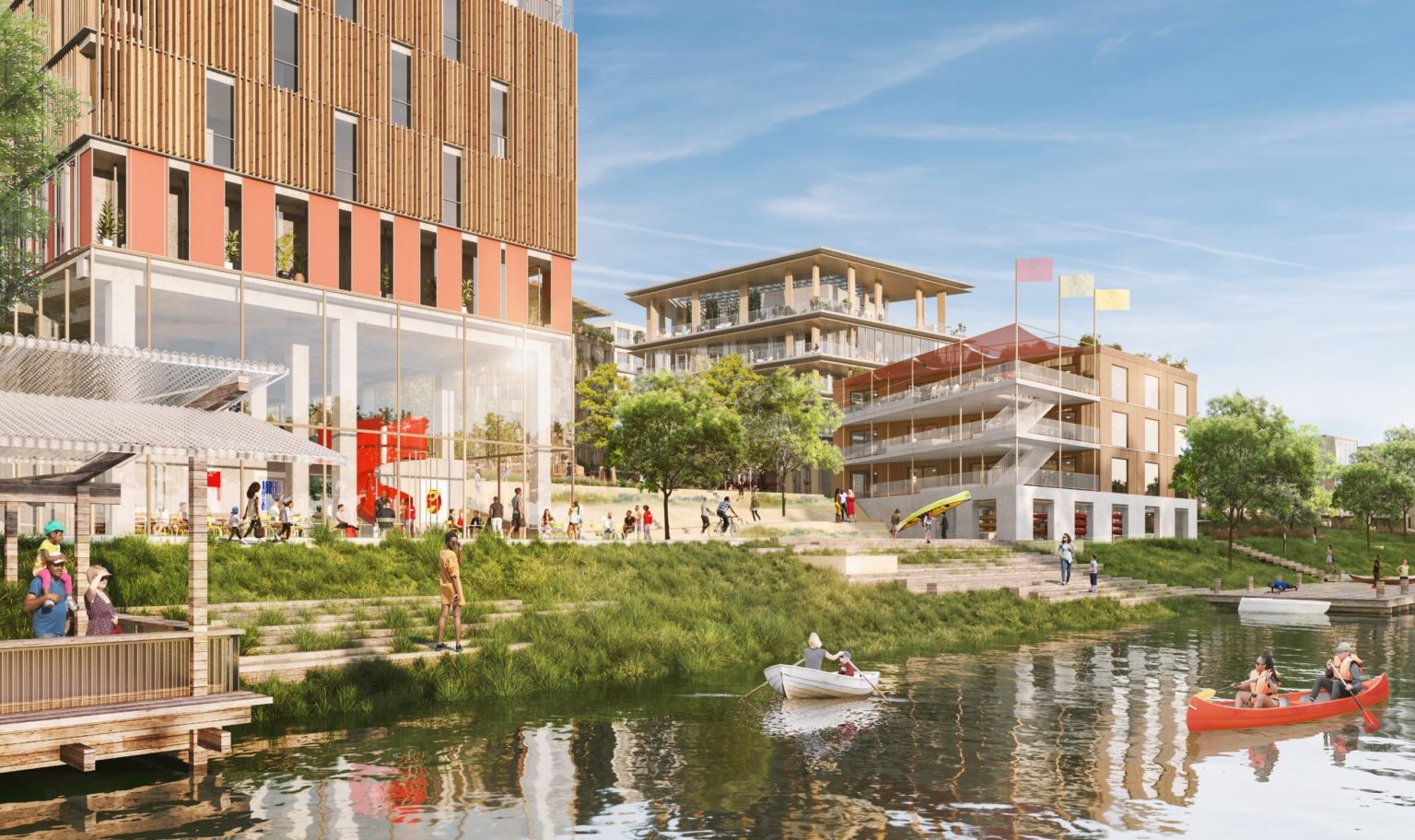 VILLAGE OLYMPIQUE DE PARIS 2024 : LE GROUPEMENT PICHET LEGENDRE ... VILLAGE OLYMPIQUE DE PARIS 2024 : LE GROUPEMENT PICHET LEGENDRE ...